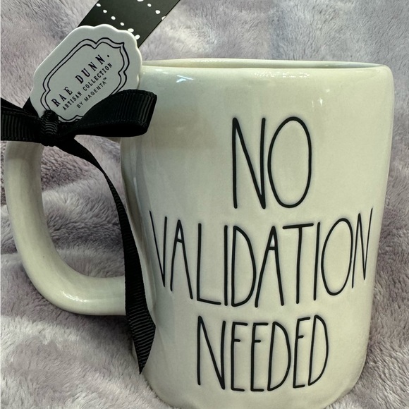 Rae Dunn | Dining | Rae Dunn Coffeemug No Validation Needed W3d Bow And Scalloped Details New ...